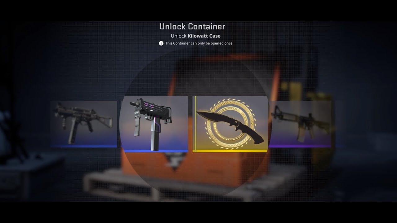NEW KILOWATT AK AND KNIFE UNBOXING IN 10 CASES - YouTube