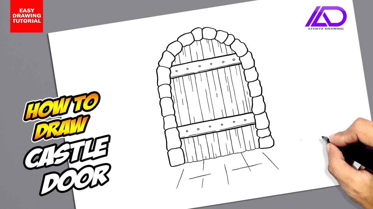 Castle Gate Drawing