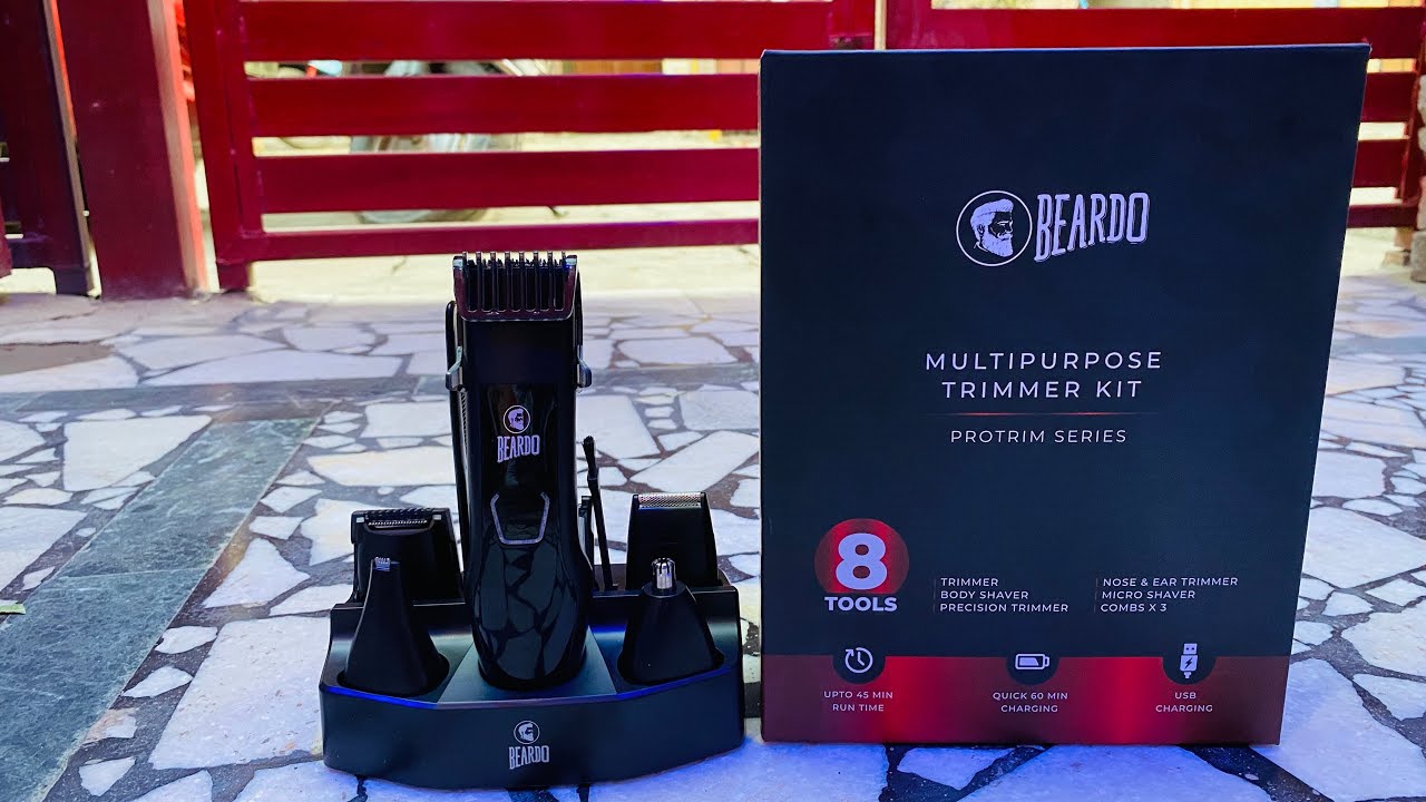Beardo Trimmer Kit Review | Best trimmer kit under 1200 - YouTube
