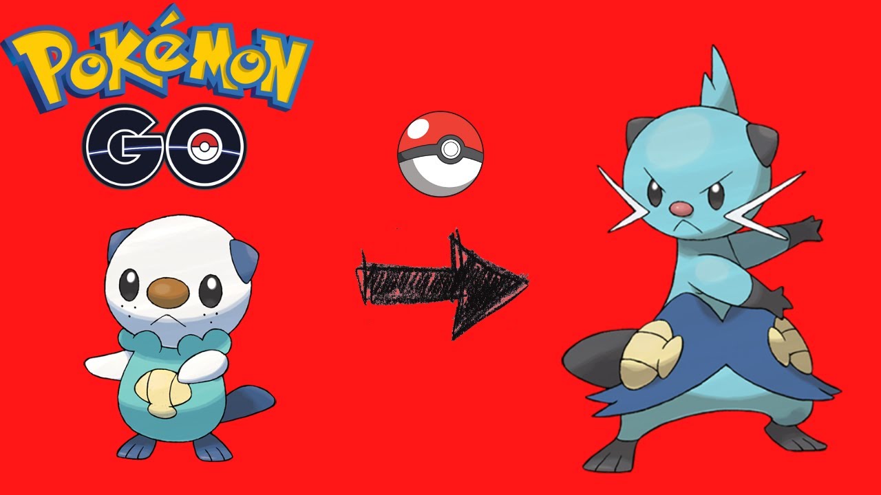 Pokemon Go : Oshawott evolves into Dewott. - YouTube