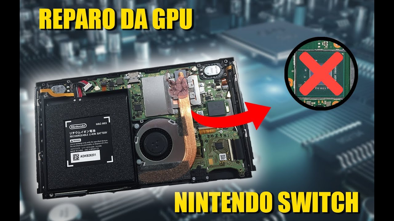 RECUPERAÇÃO NINTENDO SWITCH V2 COM MODCHIP micro solda - YouTube