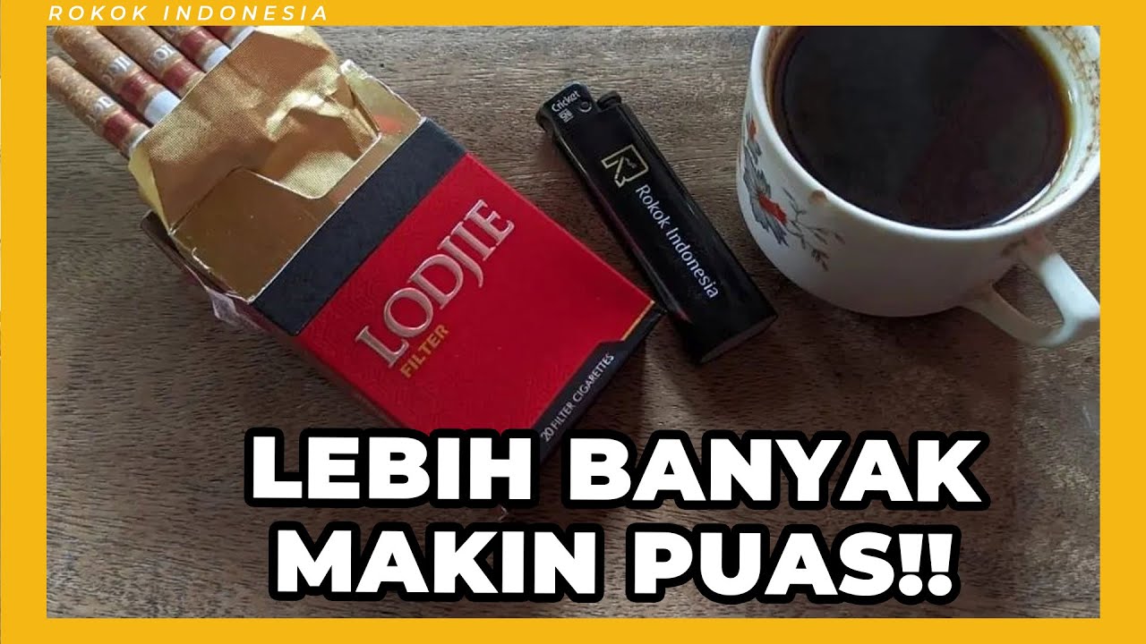 REVIEW ROKOK LODJIE FILTER | ROKOK INDONESIA - YouTube