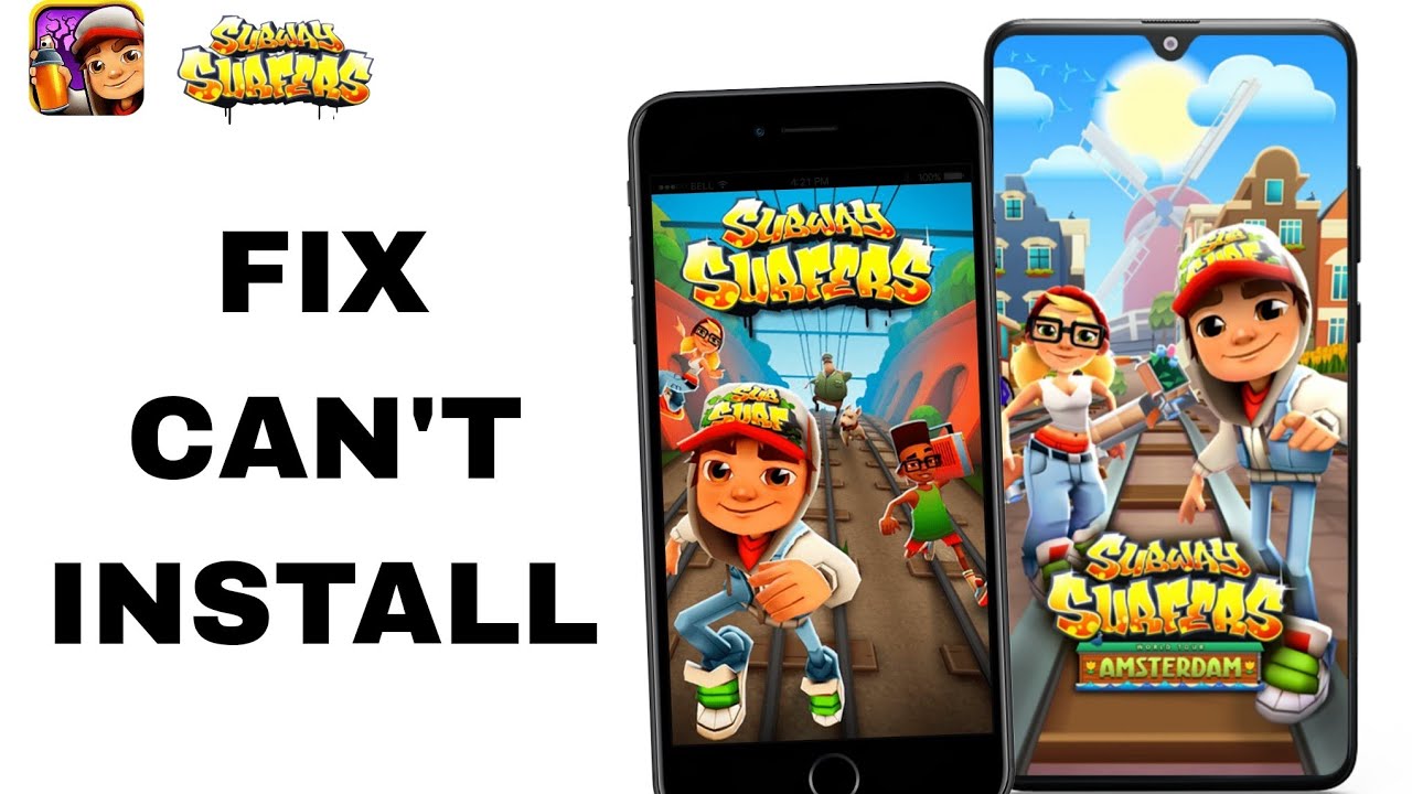 How To Fix And Solve Can't Install On Subway Surfers App | Final ...