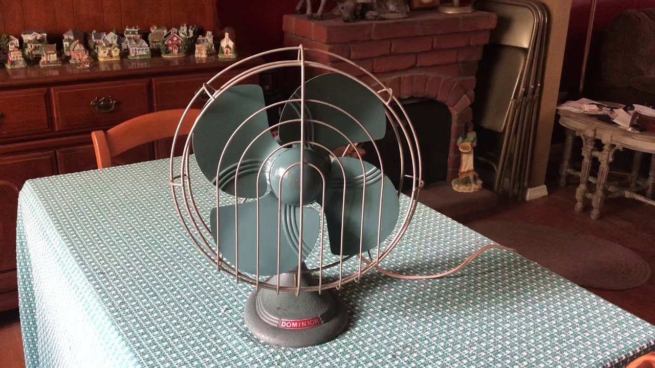 Dominion 12” Desk Fan - YouTube