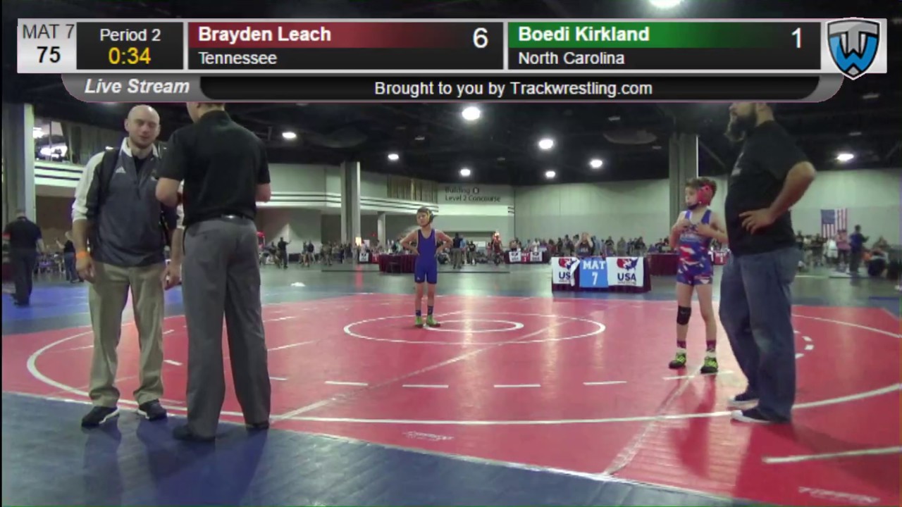 4118 Novice 75 Brayden Leach Tennessee vs Boedi Kirkland North Carolina ...