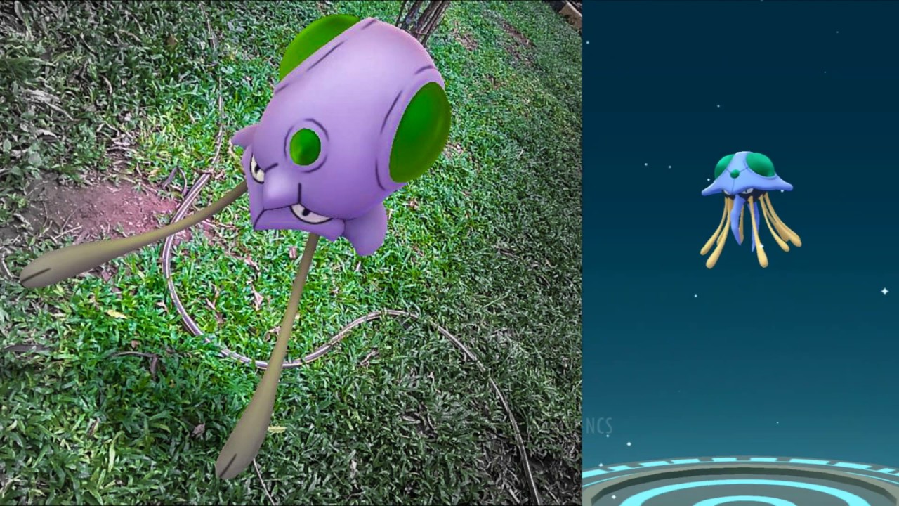 CATCHING SHINY TENTACOOL & TENTACRUEL in POKEMON GO - YouTube