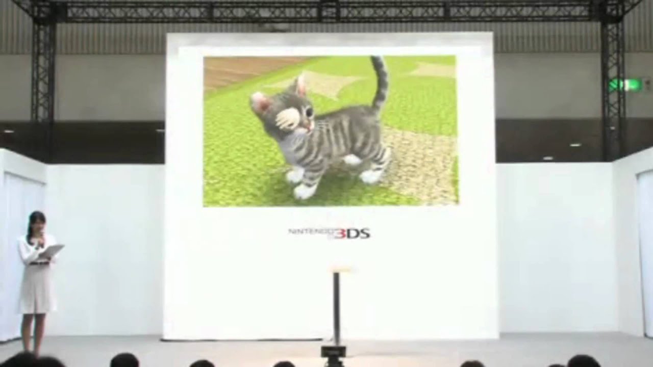 3DS Nintendogs + Cats Trailer (Nintendo World 2011) - YouTube