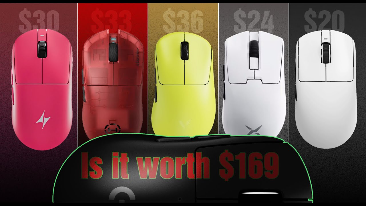 $30 Budget mice better than Logitech or Razer mice?! #gaming #mouse ...