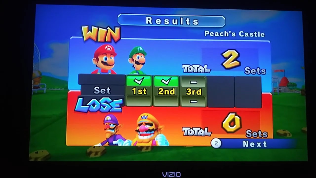 Mario Sports Mix Mario Bros Win - YouTube