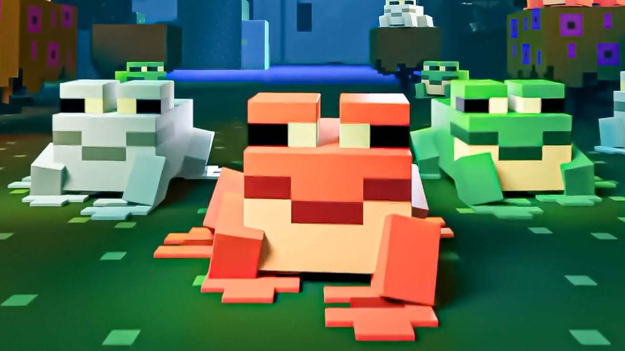 MineCraft Frogs walking to Bemax - Oi Oi Oi (Tik Tok Viral KrushFunk ...