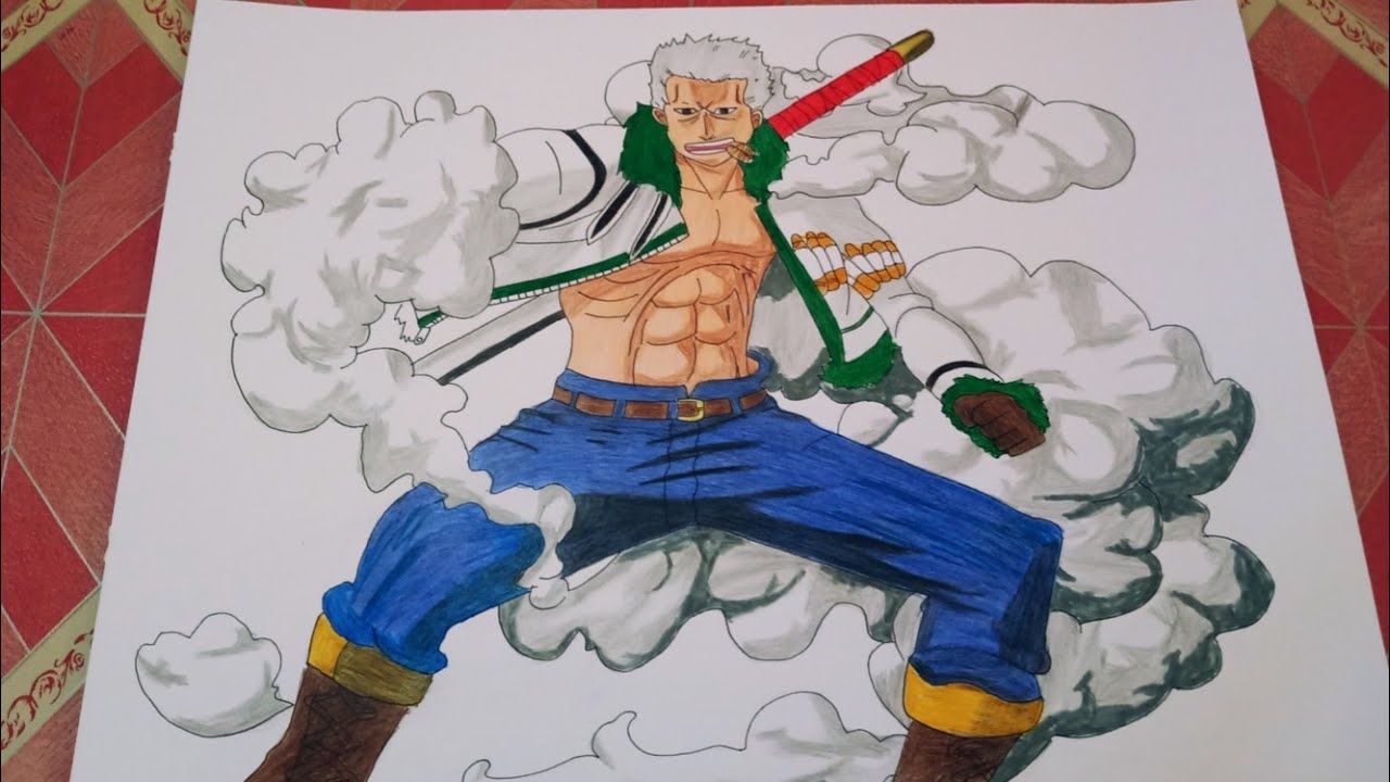 One Piece Smoker Drawing