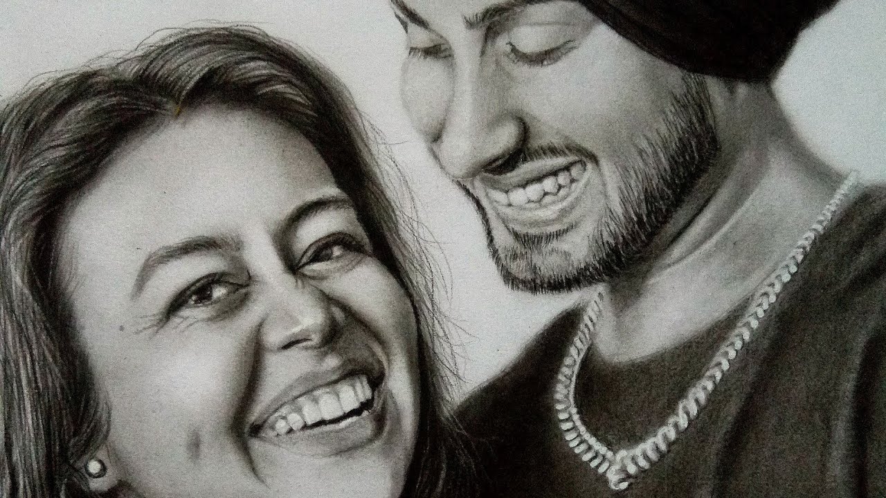 how to draw neha kakkar // - YouTube