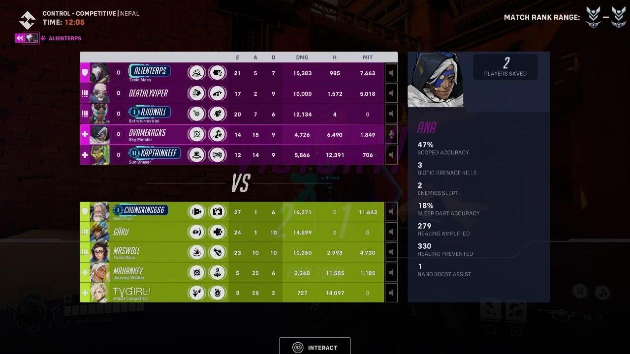 Overwatch 2_Brig Plat 3 Competitive - YouTube