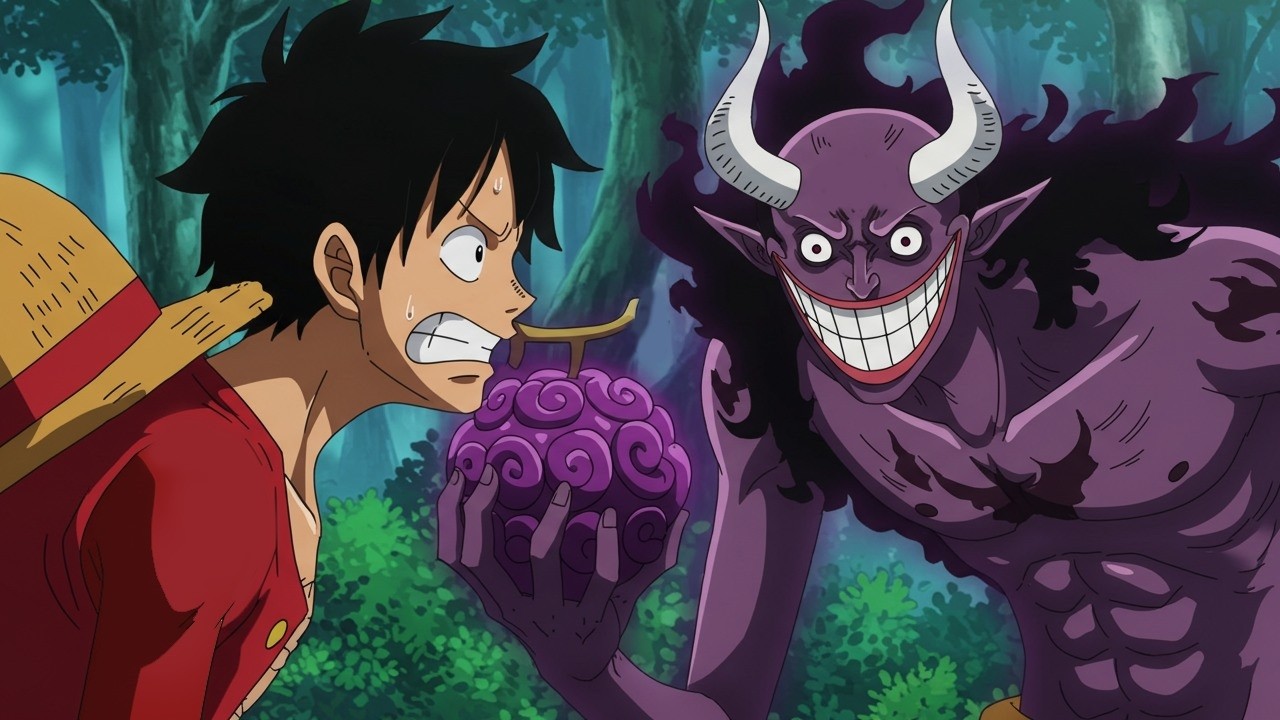 Luffy Discovers the Devil Fruit Demon - One Piece - YouTube
