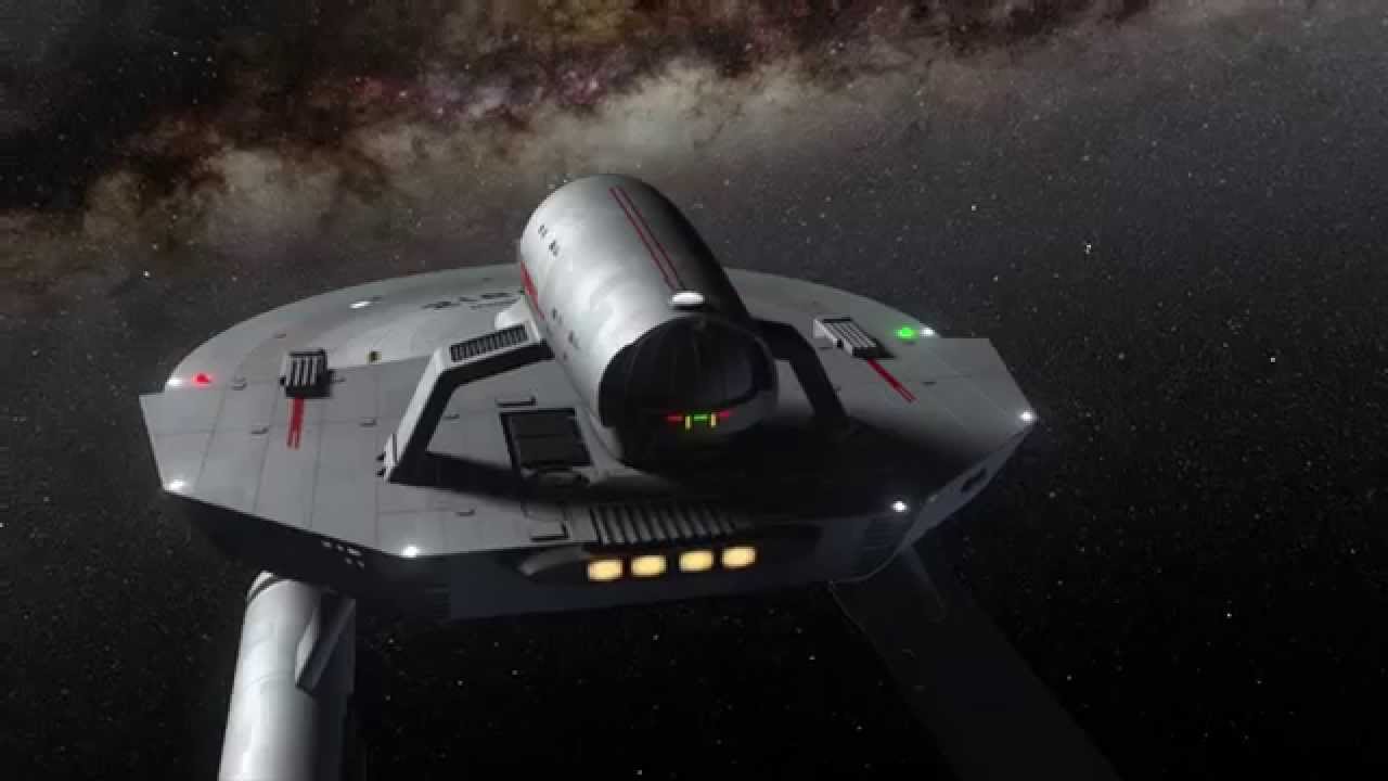 Star Trek Anthology: Starship Challenger VFX Test - YouTube