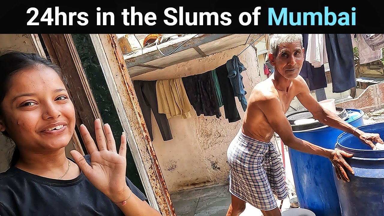 24 Hours In The World's Biggest Slum (Slums of Mumbai) #mumbai - YouTube