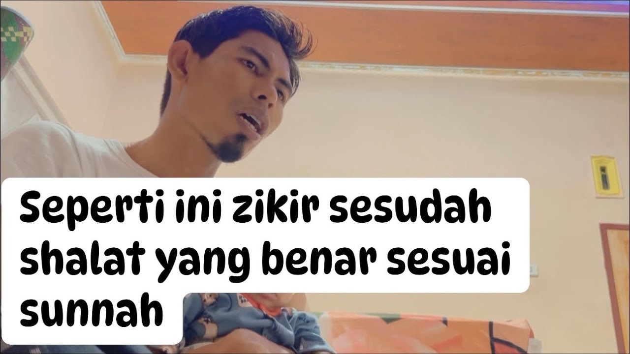 Zikir yang benar sesudah shalat sesuai sunnah - YouTube