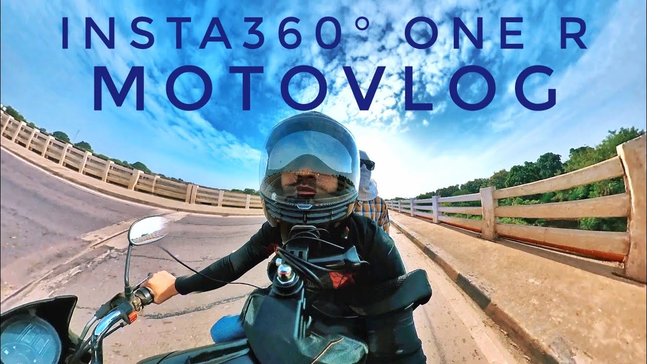 INSTA360 ONE R MOTOVLOG | INSTA360 ONE R EXTERNAL MIC ADAPTER - YouTube