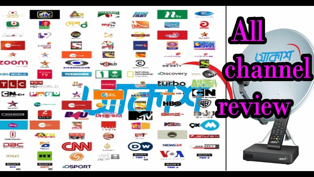 akash dth all channel review 2020 II New updet Channel 2020 II - YouTube