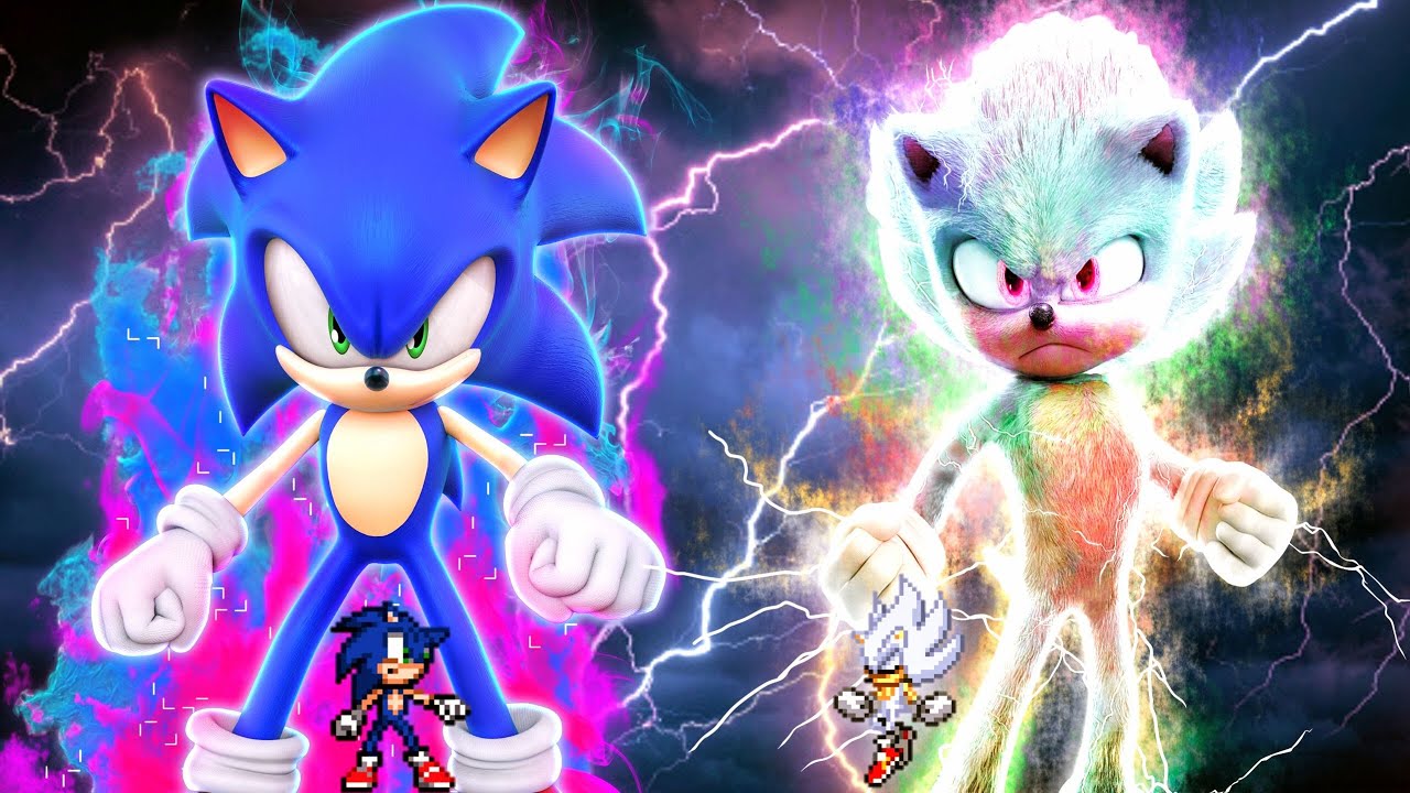 Sonic Chaos RN OP(All Form) VS Super Sonic Chaos OP(All Form) in Jump ...