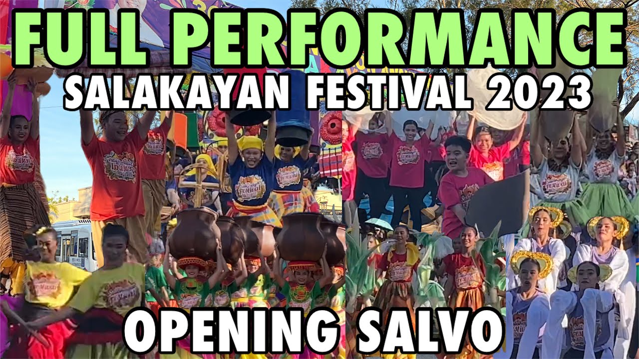 OPENING SALVO MIAGAO SALAKAYAN FESTIVAL 2023 TRIBE COMPETITION FULL ...