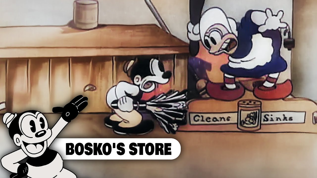 BOSKO'S STORE - Bosko Cartoons (1932) | Full Cartoon Episode - YouTube