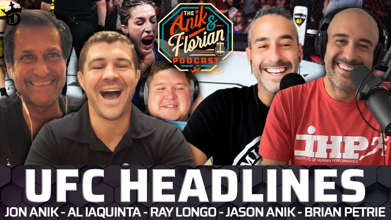 UFC News with Jon Anik, Al Iaquinta & Ray Longo + UFC Nashville Recap ...
