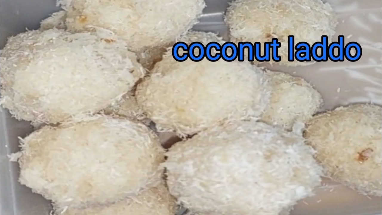 coconut laddo ( ghar pe bnai mithai ) till shakri recipe 😋 - YouTube