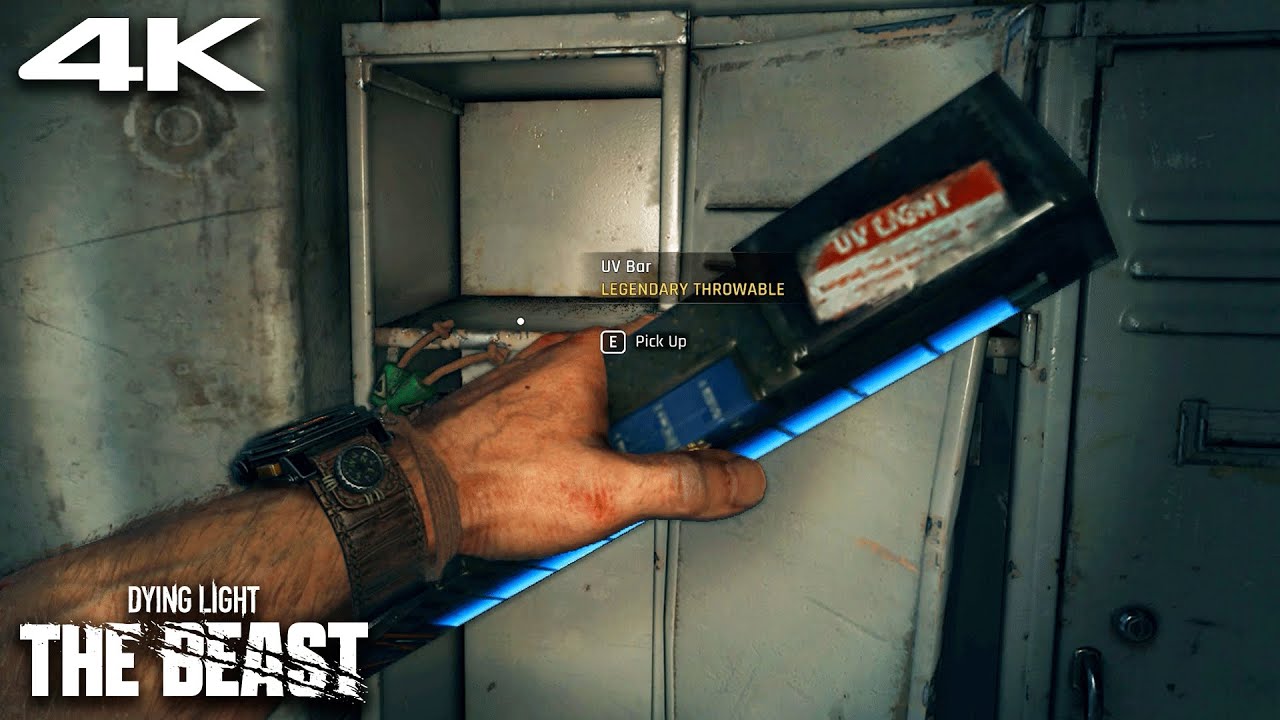 LEGENDARY UV BAR LOCATION — Dying Light: The Beast - YouTube