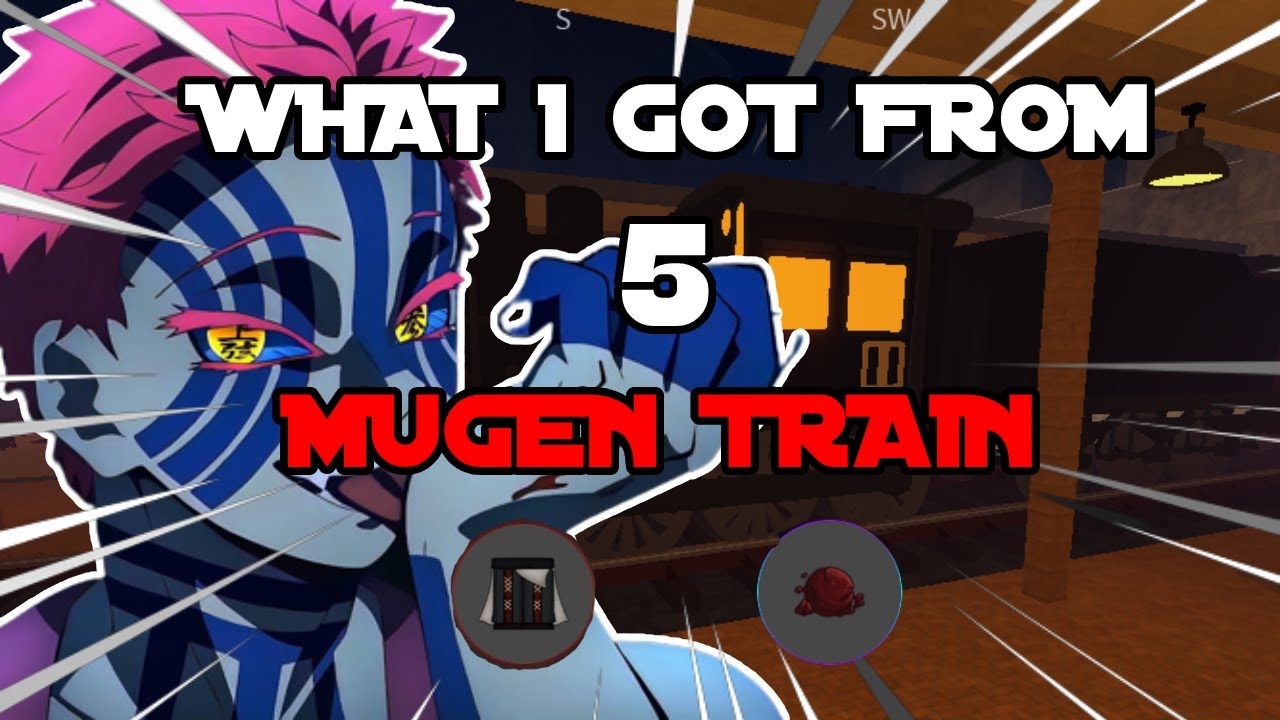 What 5 MUGEN TRAINS Looks Like [Project Slayers] - YouTube