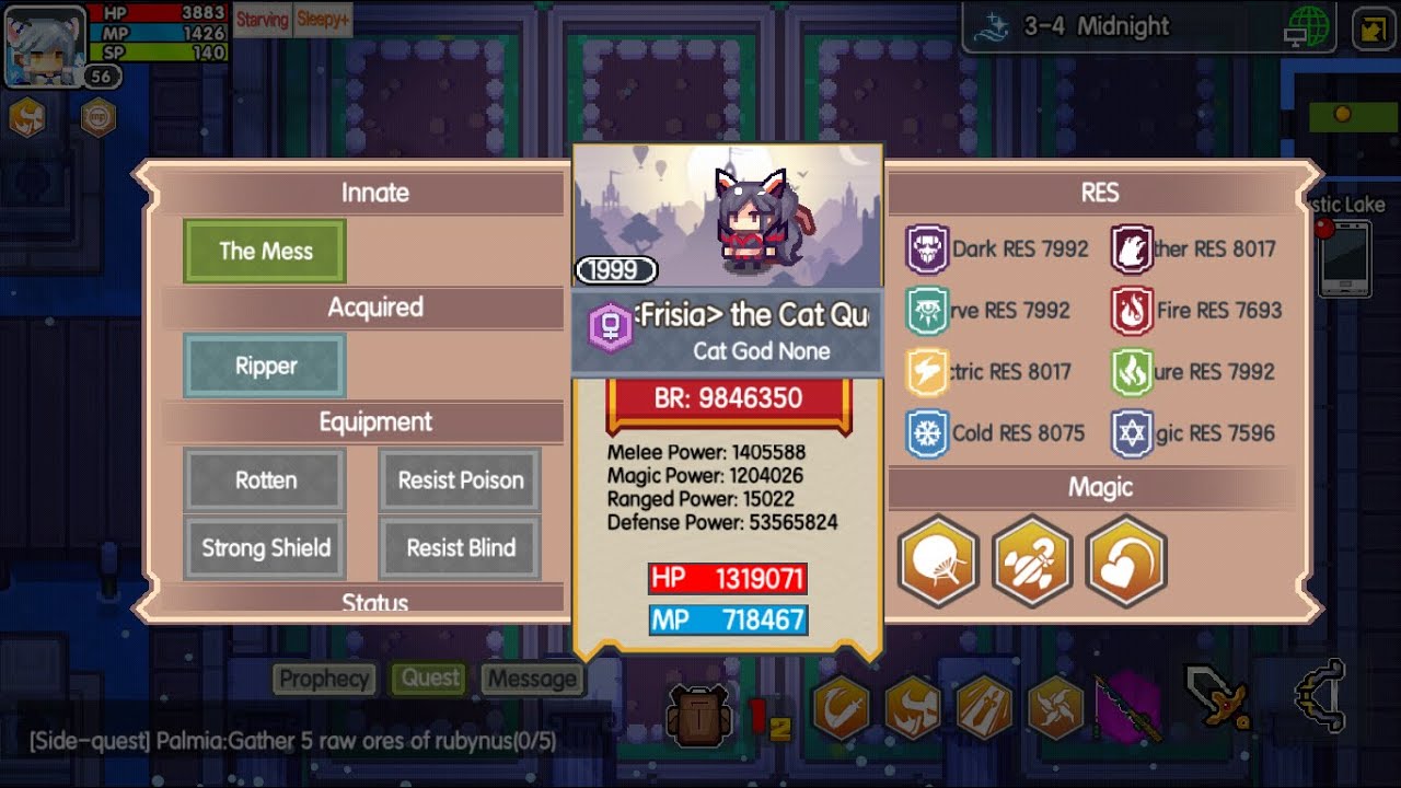 Elona Mobile-Frisia The Cat Queen is a God? - YouTube