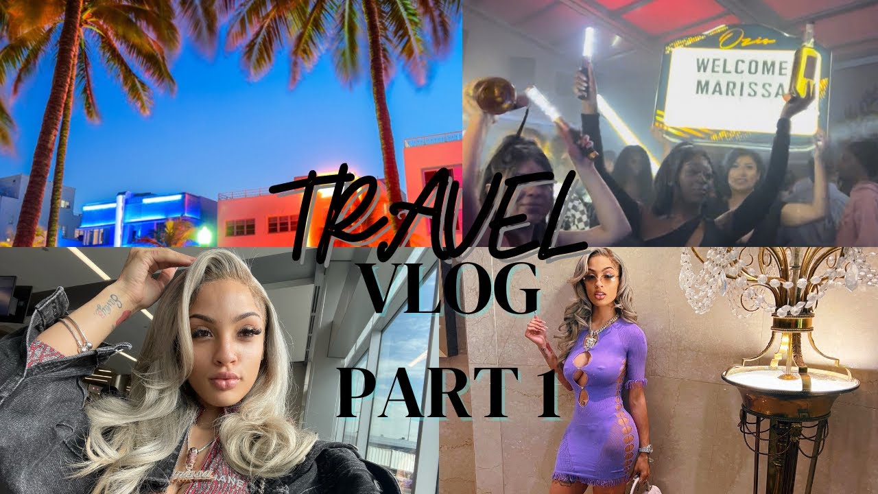Marissa Da'Nae's Travel Vlog Part 1 - YouTube