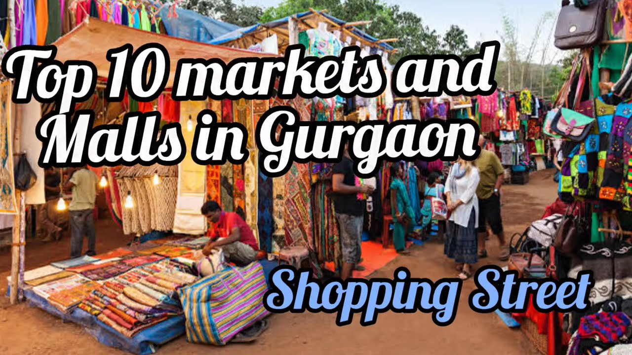Top 10 Markets And Malls in Gurgaon | Shopping Complex Expensive ...