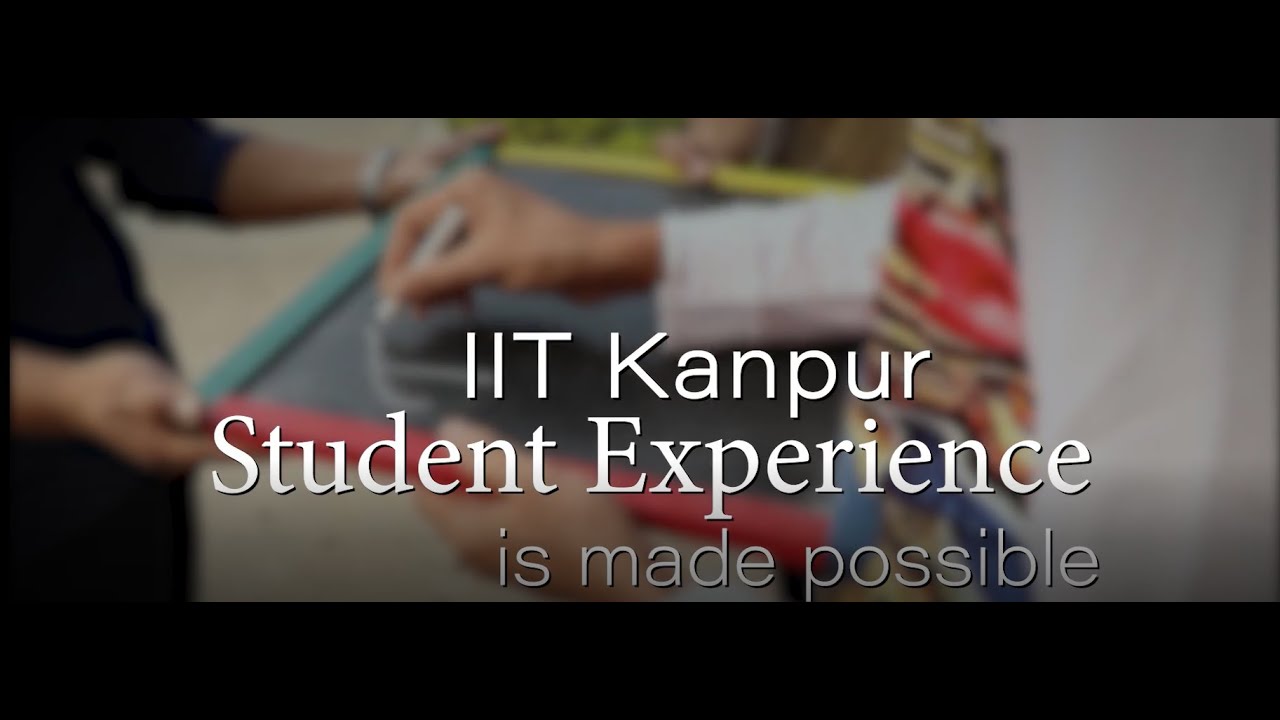 #Gratitude - IITK students thank alumni for their contributions. - YouTube