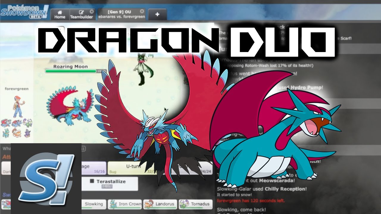 ROARING MOON AND SALAMENCE: PAST AND PRESENT | Pokémon Showdown Scarlet ...