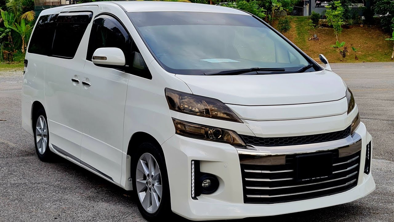 【WALK AROUND】Toyota Vellfire 3.5 V6 GS Sport 2009/2011 - YouTube