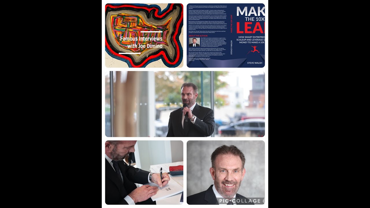 Famous Interview with Joe Dimino - Author, Entrepreneur & Venture ...