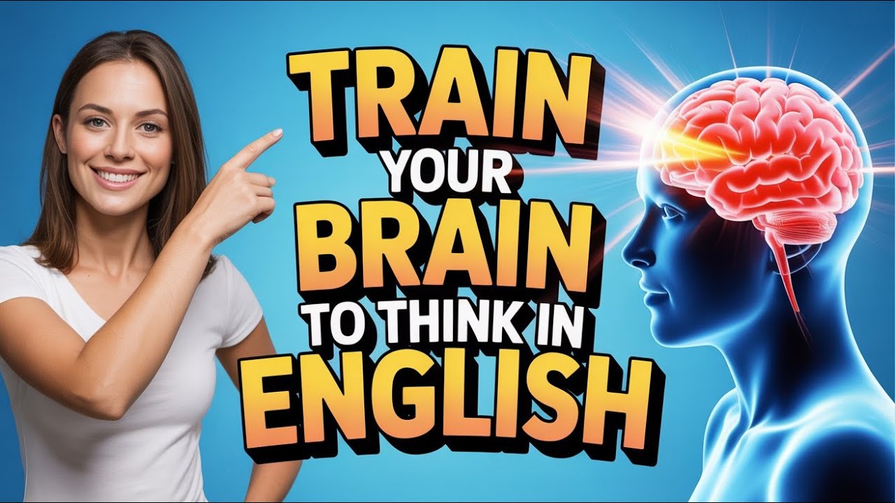 Train your Brain to think in English - YouTube