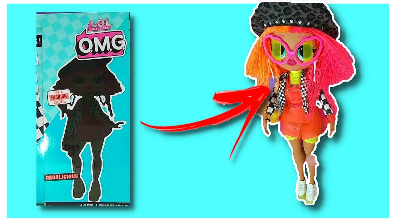 Abrindo lol surprise neonlicious | Unboxing lol surprise omg ...