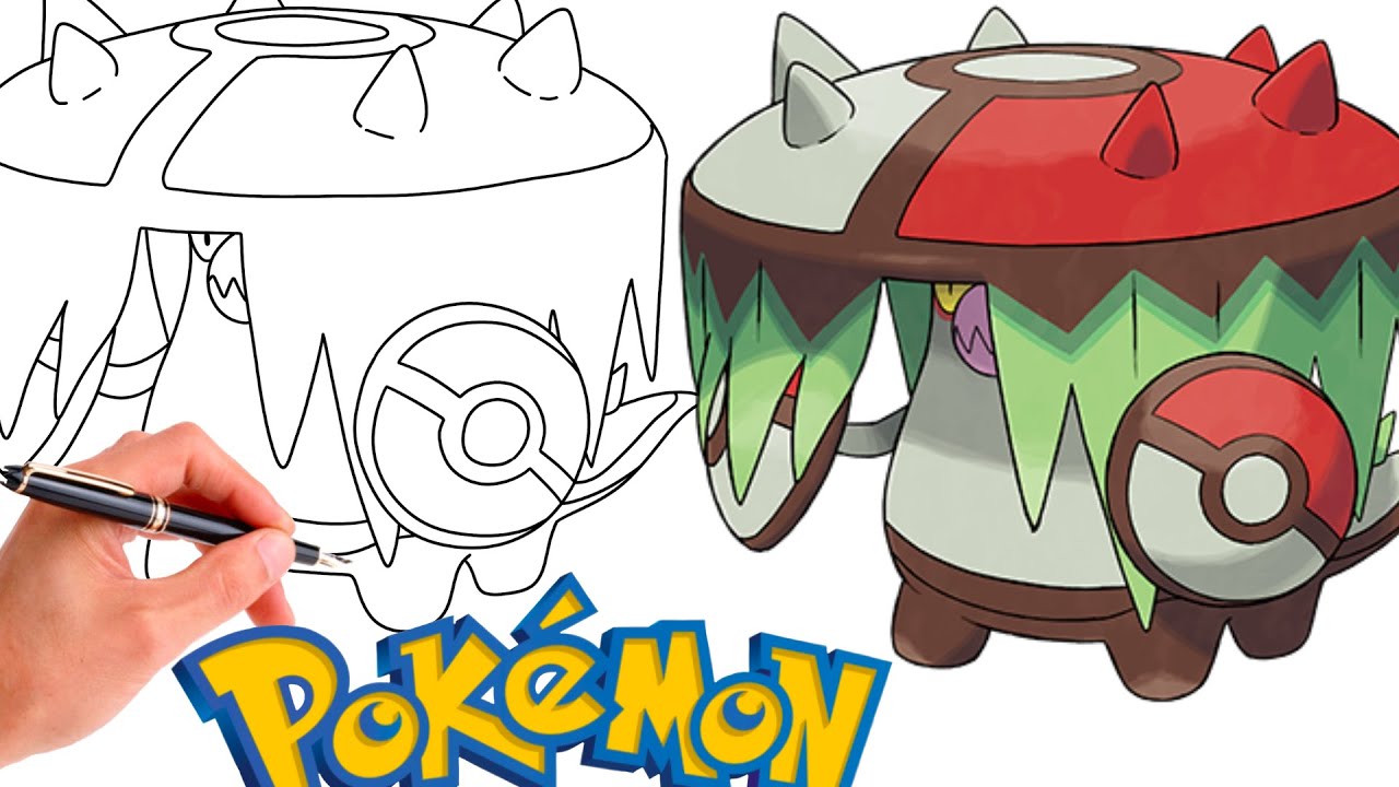 How To Draw BRUTE BONNET POKEMON #986 | Generation 9 - YouTube