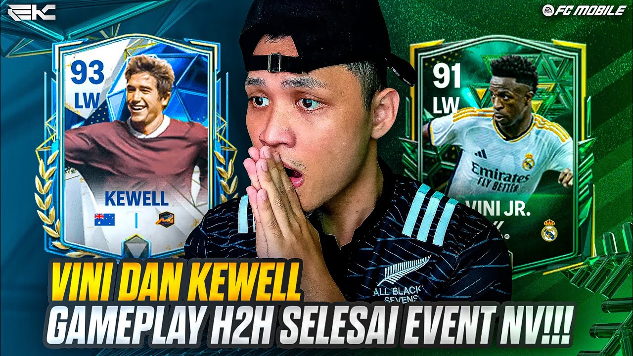 GAMEPLAY KEWELL DAN VINI FORMASI DIAMOND 343 SELESAIKAN EVENT NV | FC ...