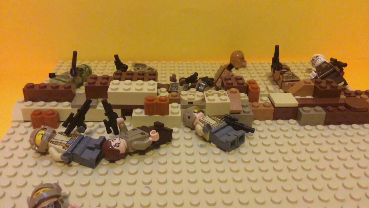 Lego Starwars sand battle - YouTube