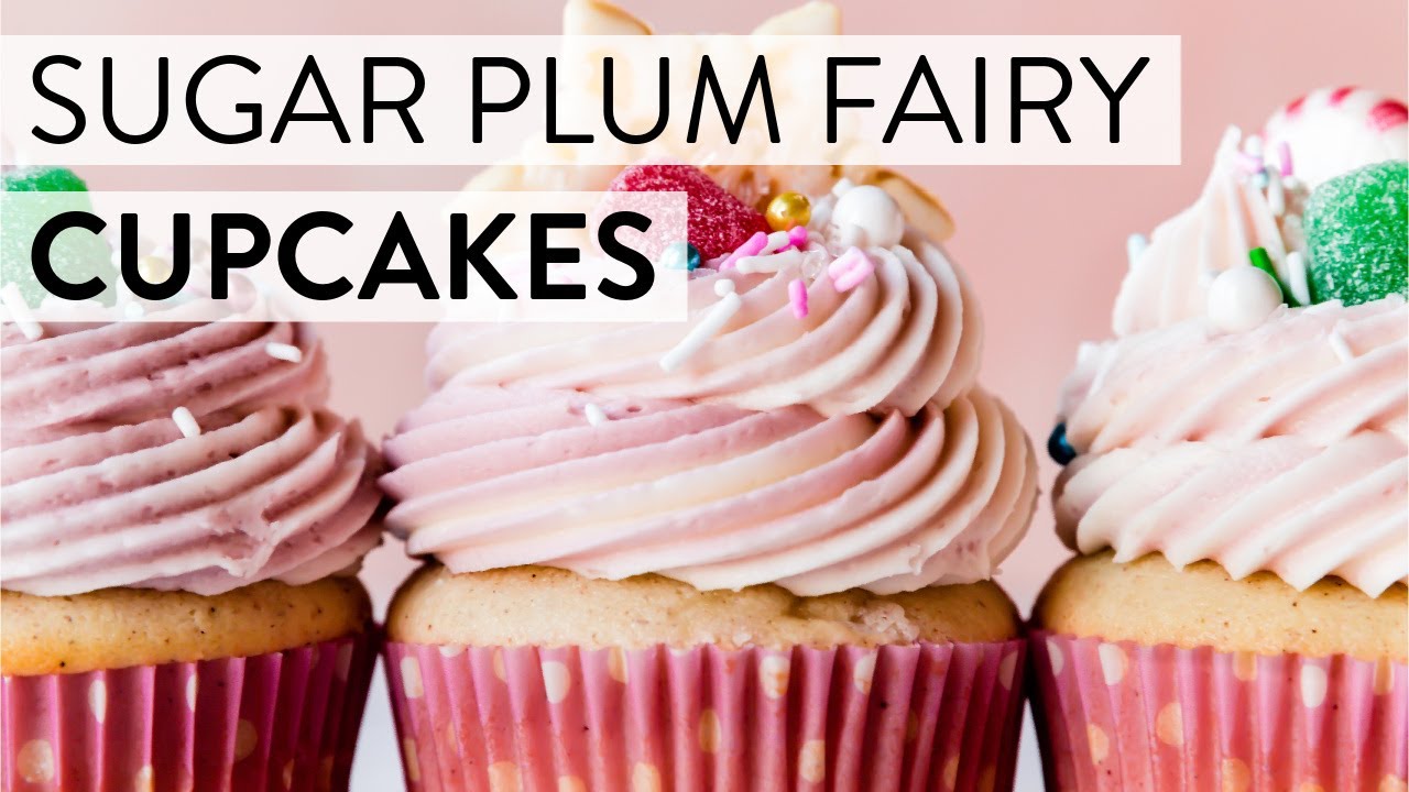 How to Decorate Sugar Plum Fairy Cupcakes | Sally's Baking - YouTube