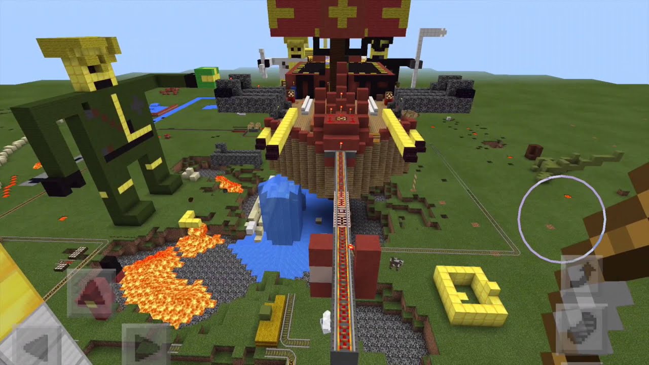 Minecraft map lego ninjago - YouTube