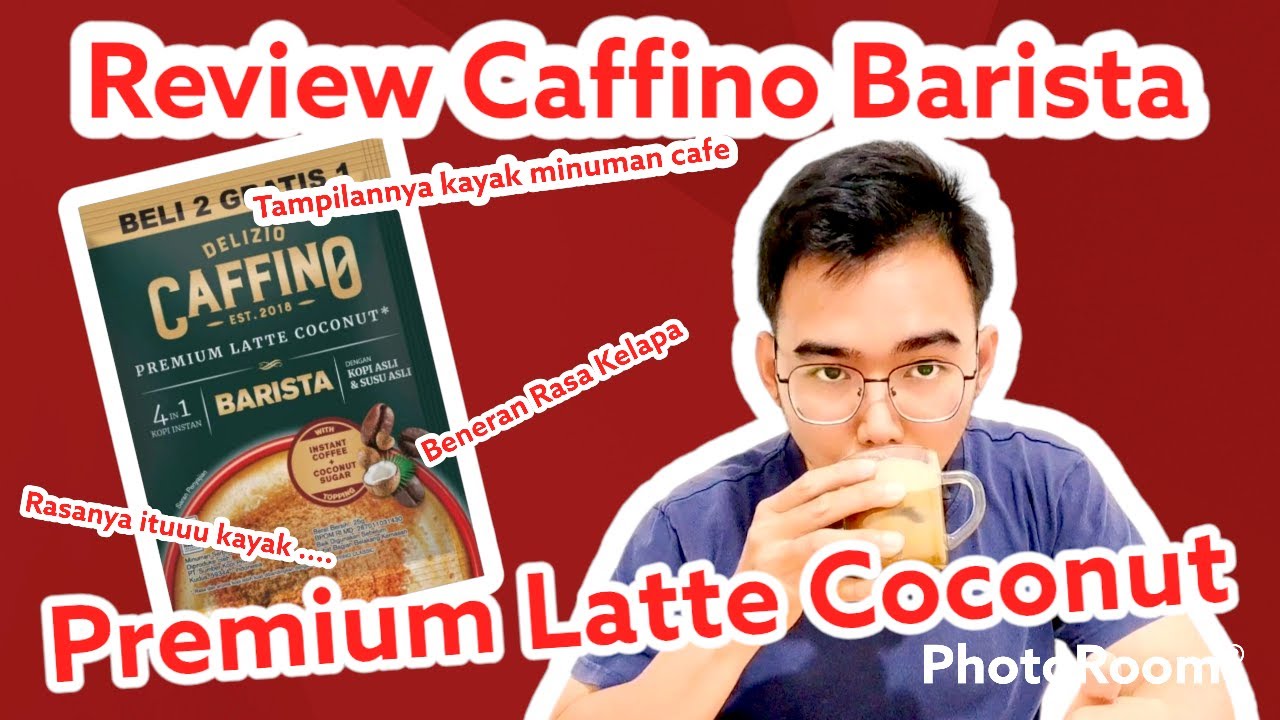 Review Kopi Caffino Barista Premium Latte coconut. Coffee nya kok rasa ...