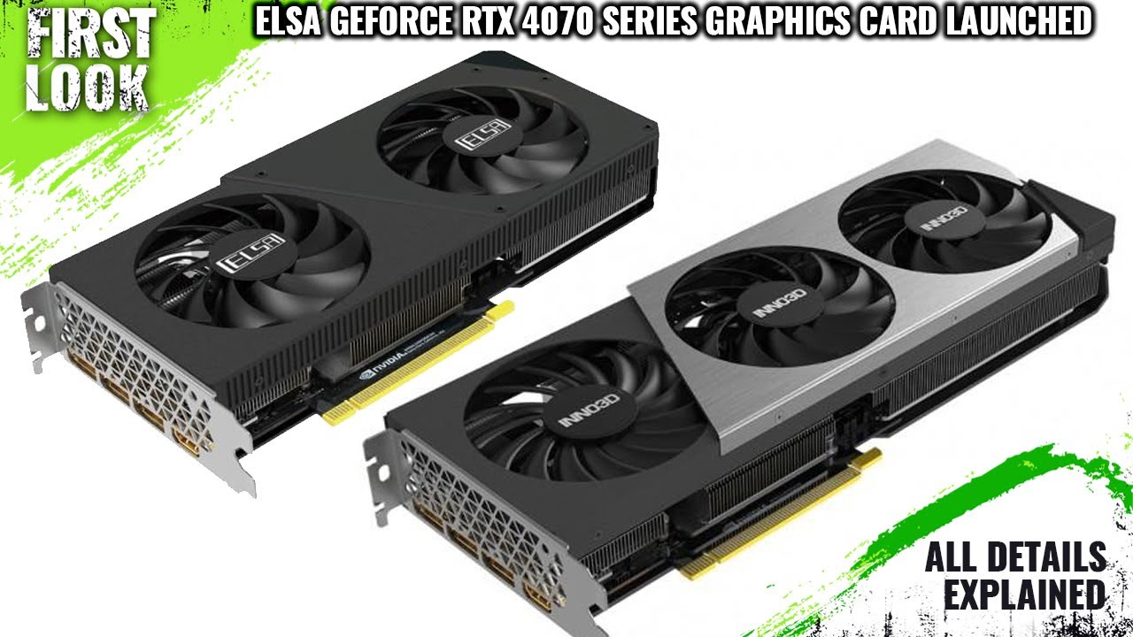 ELSA GeForce RTX 4070 SAC And ERAZOR X Series Graphics Card Launched ...