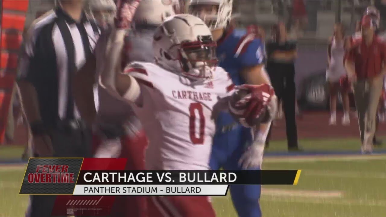 Game of the Week: Carthage hands Bullard first loss of the season in ...