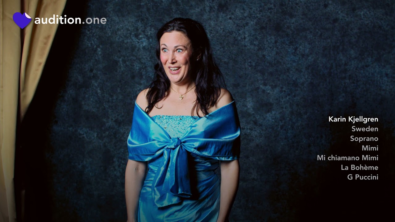 Karin Kjellgren, Soprano, Puccini - YouTube