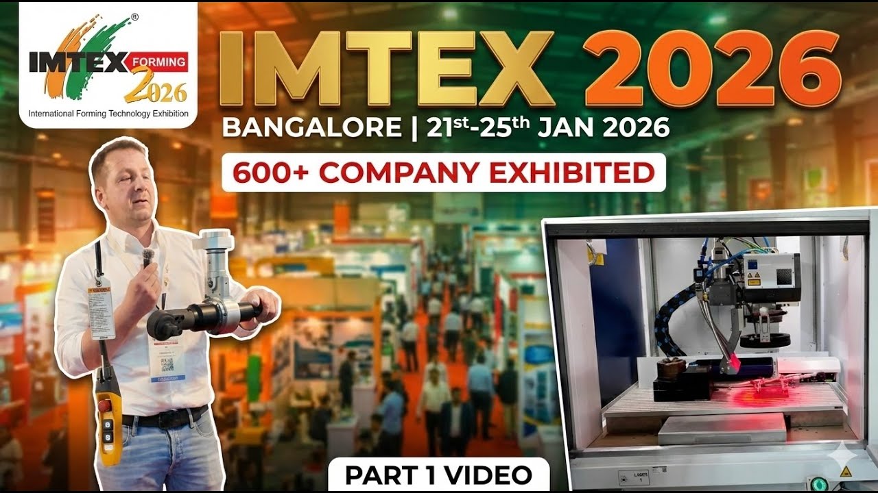 Best Industrial Machines at IMTEX Forming 2026 | Exhibition Tour Part 1 ...