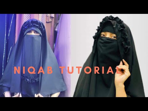 How to wear a hudi niqab simply | সহজভাবে হুডি নিকাপ যেভাবে পরবেন | Crown Hijab Tutorial |